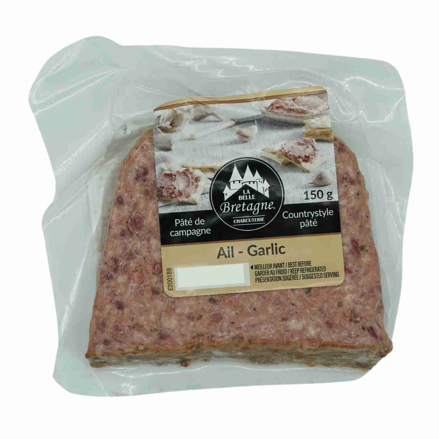 COUNTRYSTYLE GARLIC PATE
