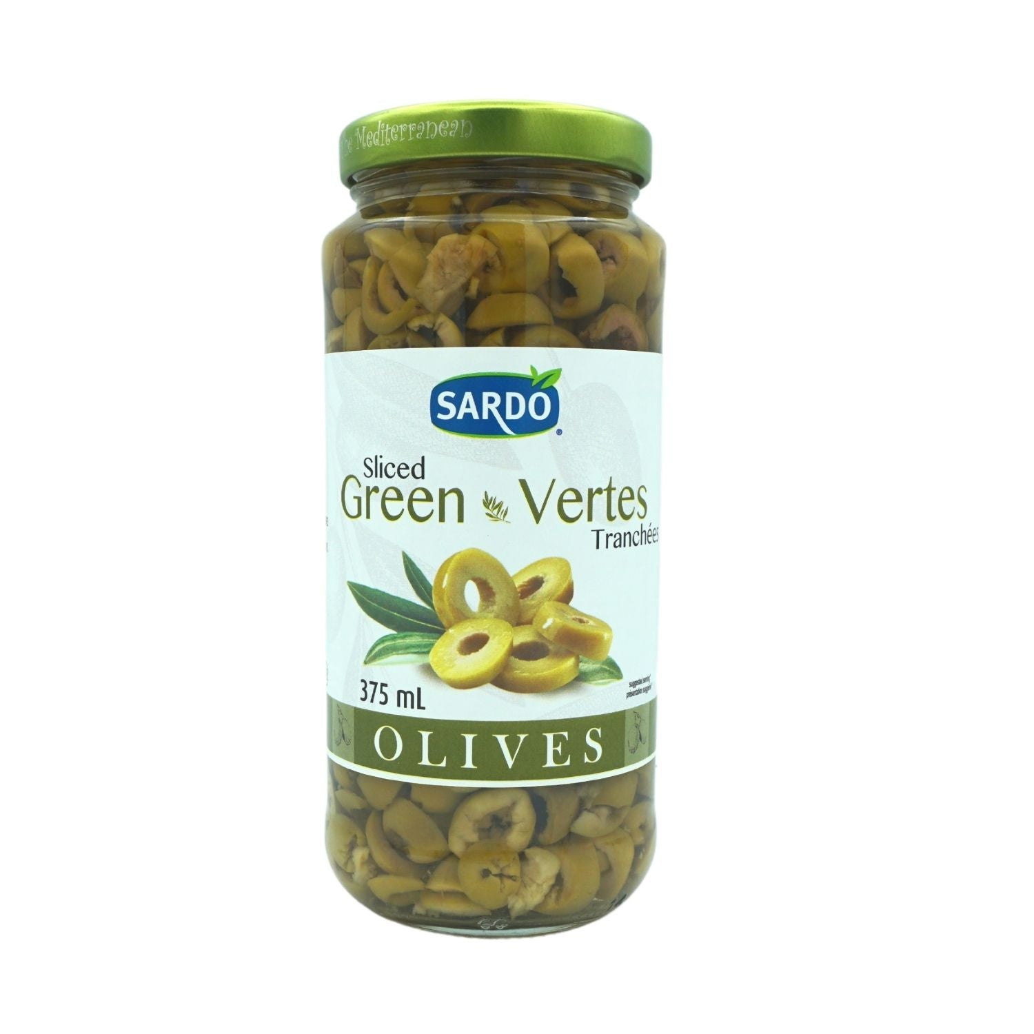 GREEN SLICED OLIVES